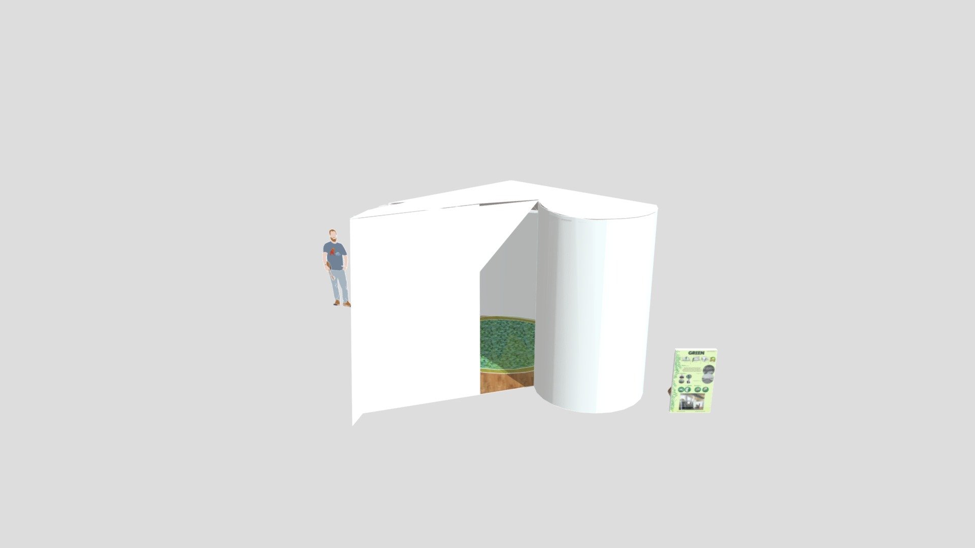 GREEN - Download Free 3D model by Antonio.Luis [f4a110e] - Sketchfab