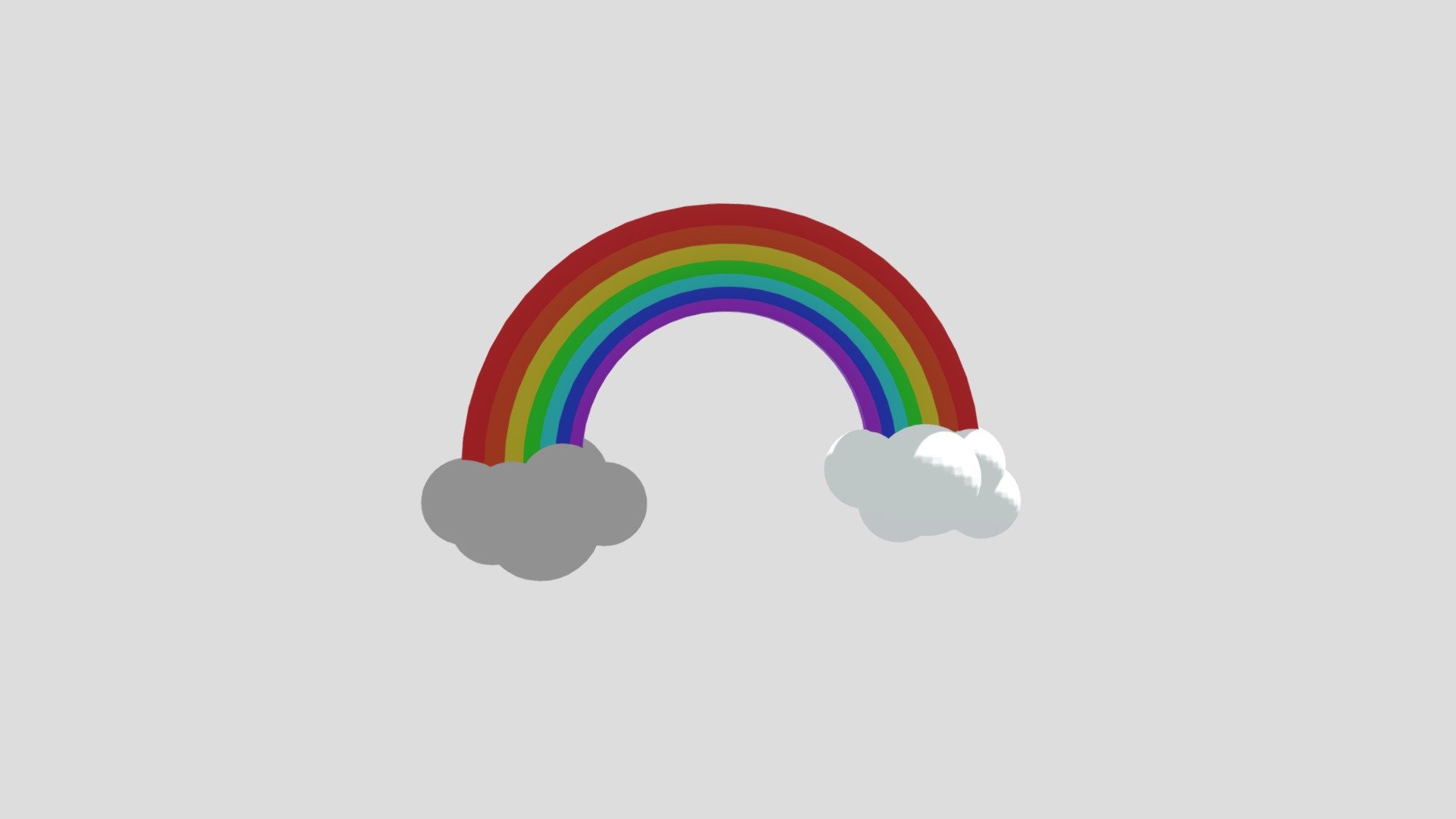 Rainbow - 3D model by galabol [f4a21bf] - Sketchfab