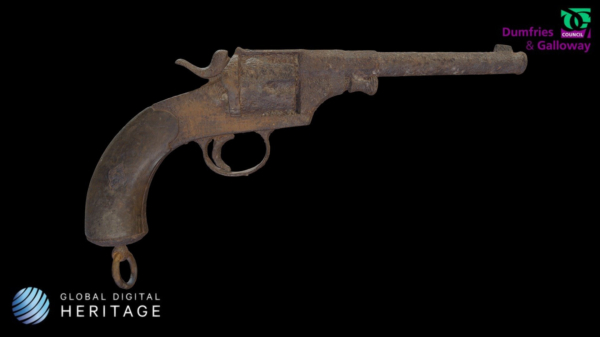 French Lebel Revolver - Download Free 3D model by Global Digital ...