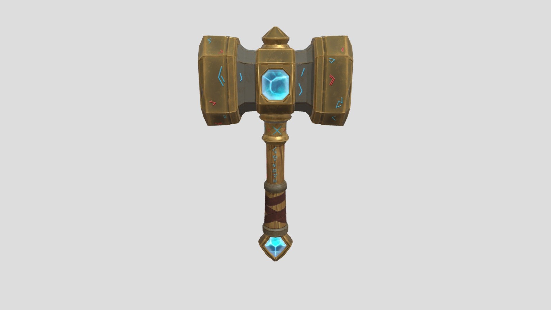 Magic Hammer - 3D model by yekaartstudio (@ykoker) [f4a628c] - Sketchfab