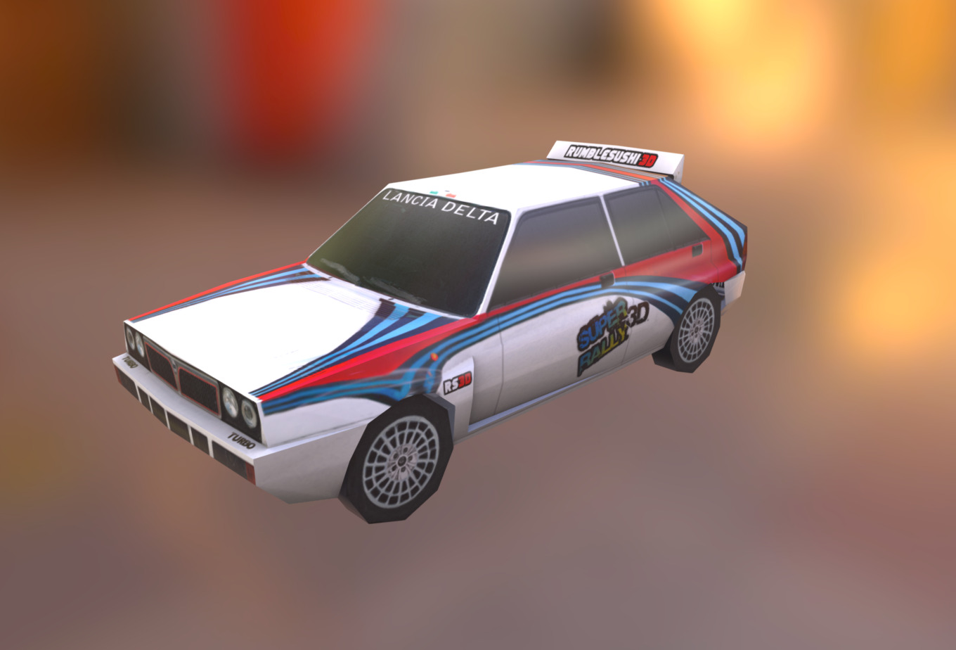 Lancia Delta (LowPoly) - 3D model by c_albeluhn (@calbeluhn) [f4a6ed6 ...
