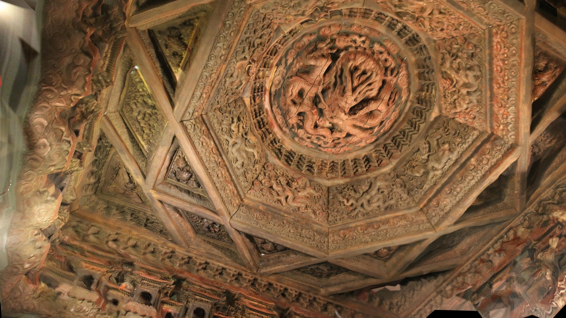 Zhihuasi ceiling, Philadelphia Museum of Art - 3D model by Di Luo 罗迪 ...