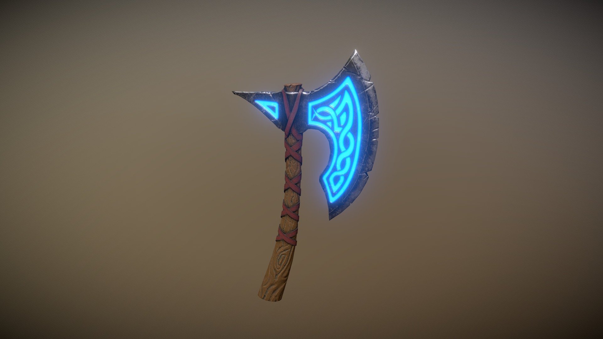 Viking rune axe - 3D model by Jairo Cardenas (@jairocardenas93 ...