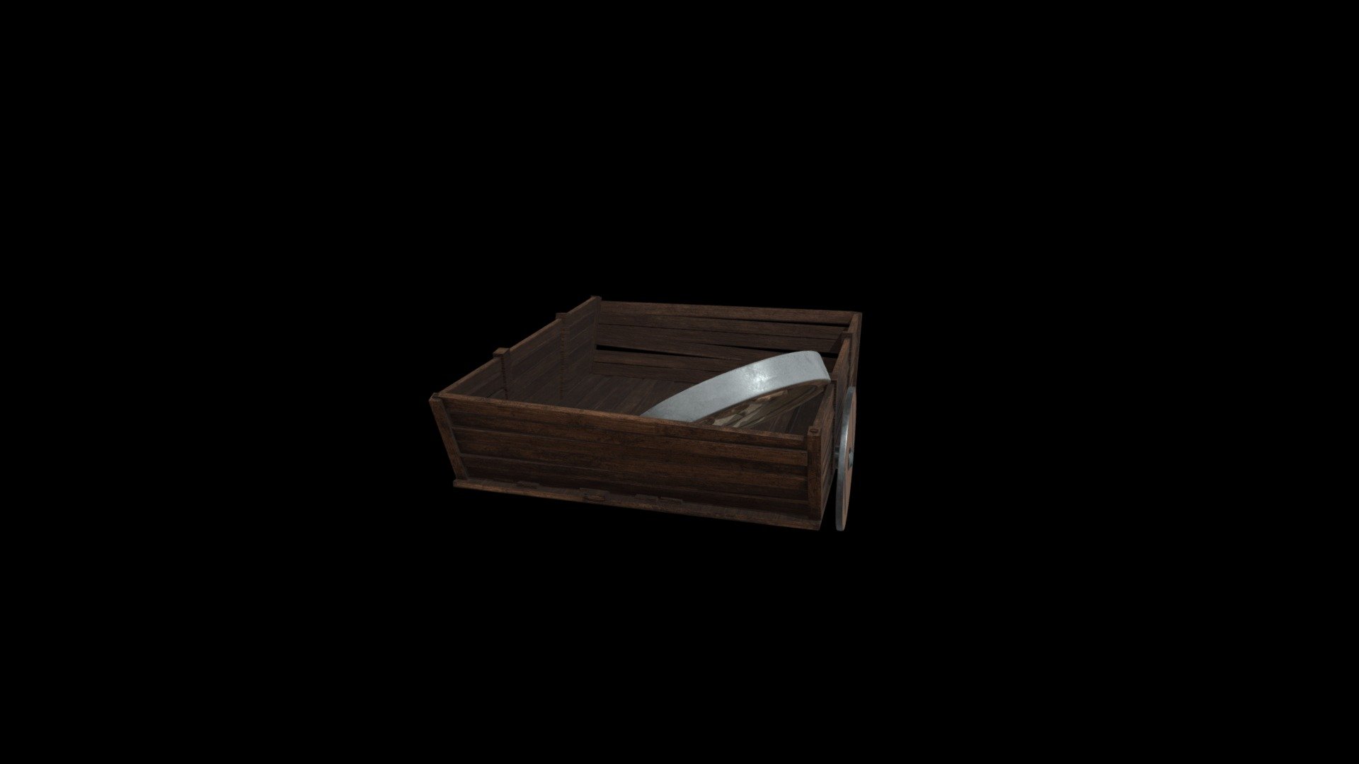 Wooden Cart Asset - 3D model by innovate_cg [f4ada55] - Sketchfab