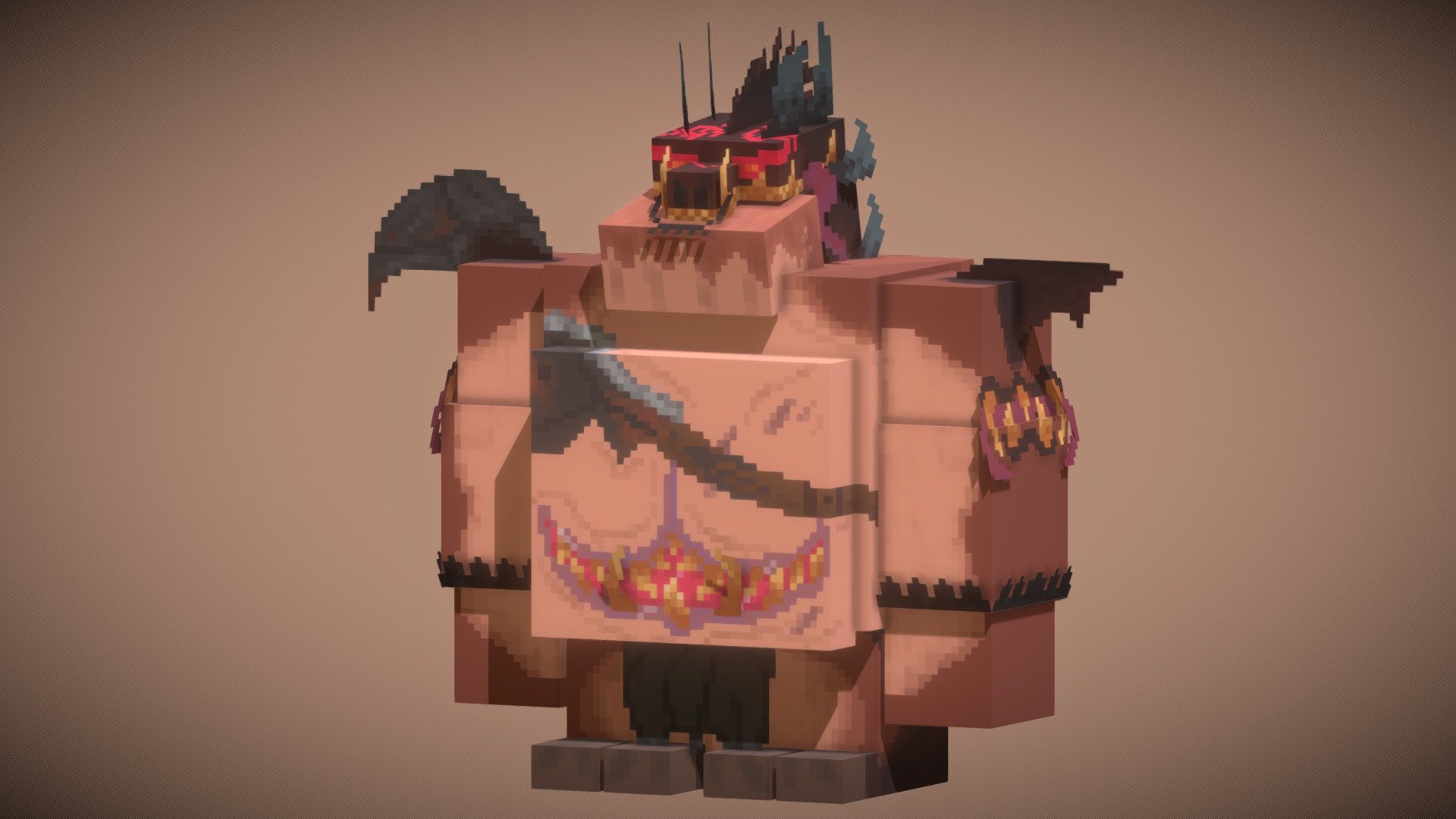 Gluttony - 3D model by CoolPixelpro [f4aeb0e] - Sketchfab
