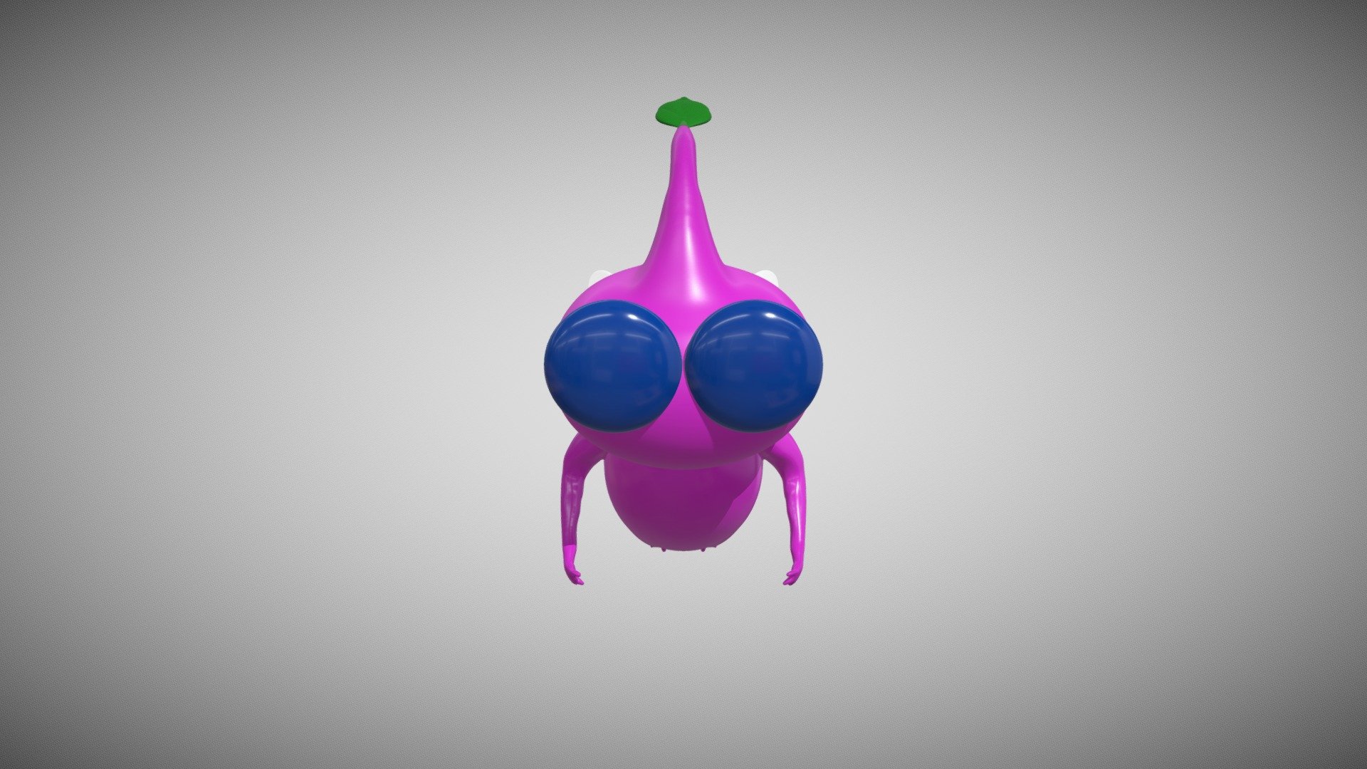 pikmin rosa - 3D model by NekroSketcher [f4af2b7] - Sketchfab