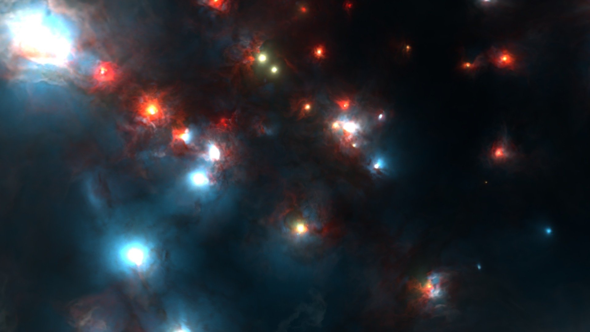 Space nebula HDRI panorama 360 skydome - Download Free 3D model by ...