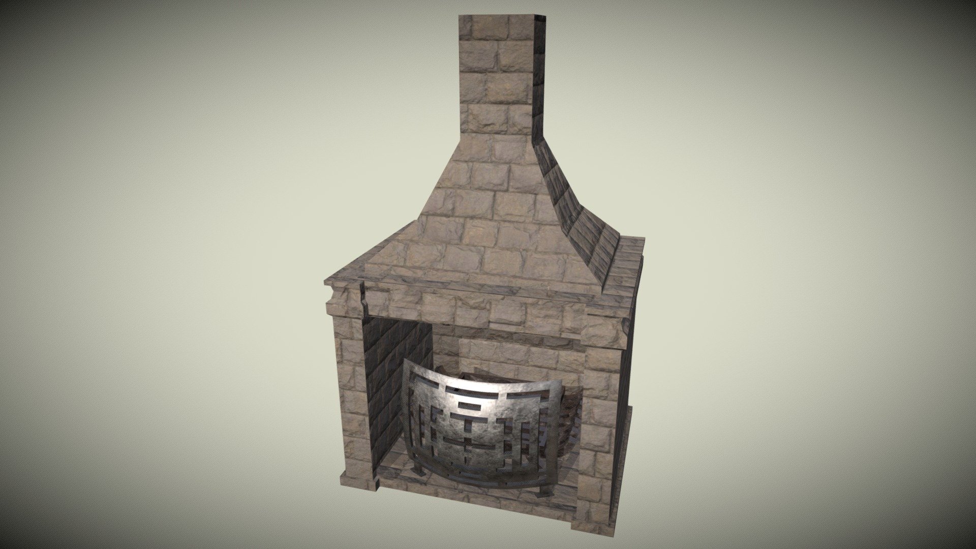 Fireplace - Download Free 3D model by Blenderolokos [f4afe29] - Sketchfab