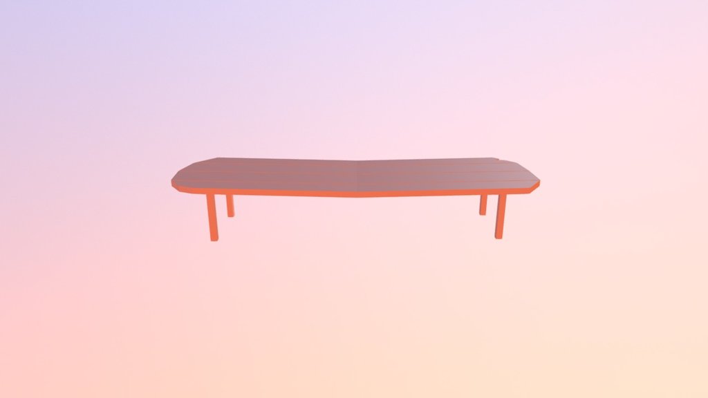 table_long - Download Free 3D model by georgiynomerovskiy [f4b12b7 ...