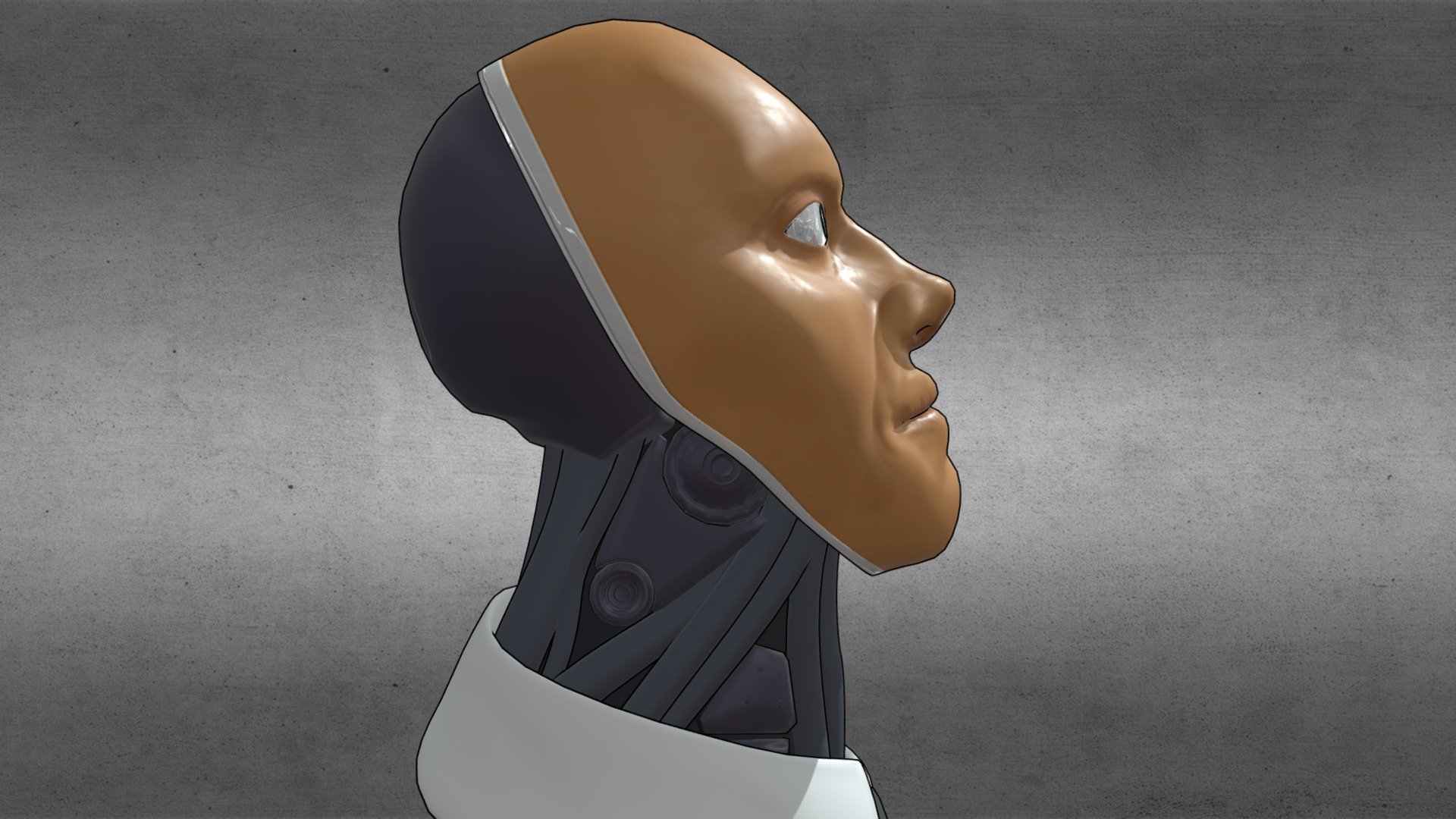 Robotic head - Download Free 3D model by DrTowers [f4b17ae] - Sketchfab