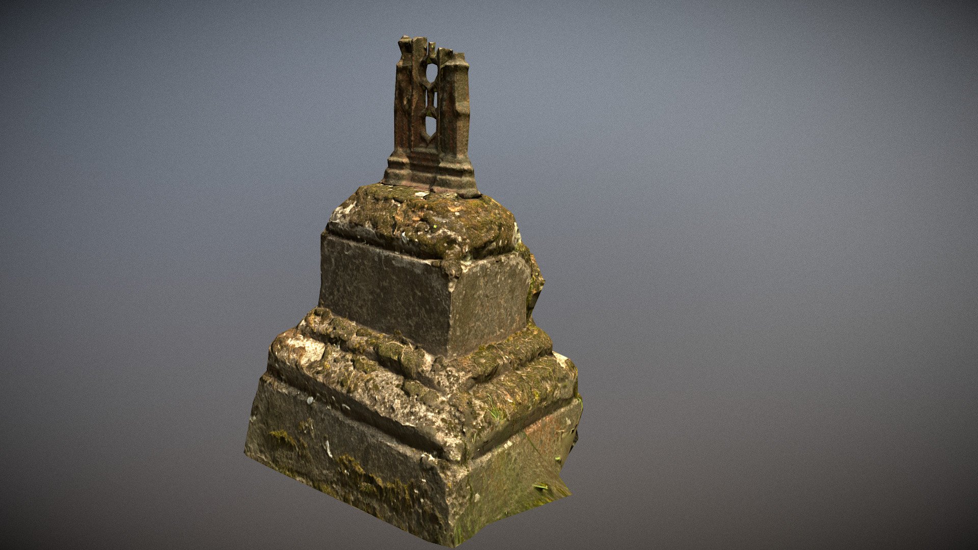 Photorealistic remains of broken cross LOD - Buy Royalty Free 3D model ...
