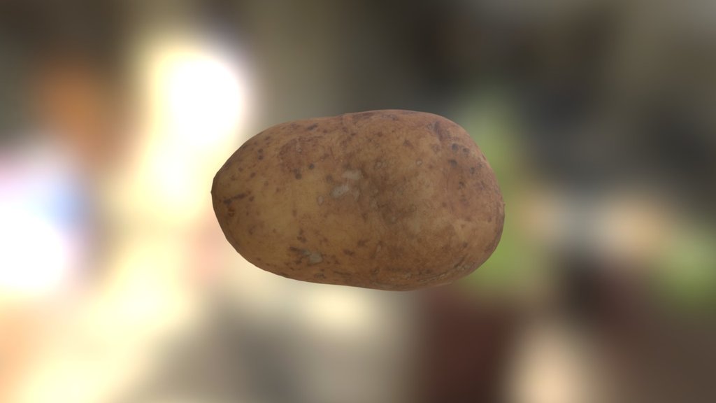 Potato - 3D model by tomadeira [f4b3a0d] - Sketchfab