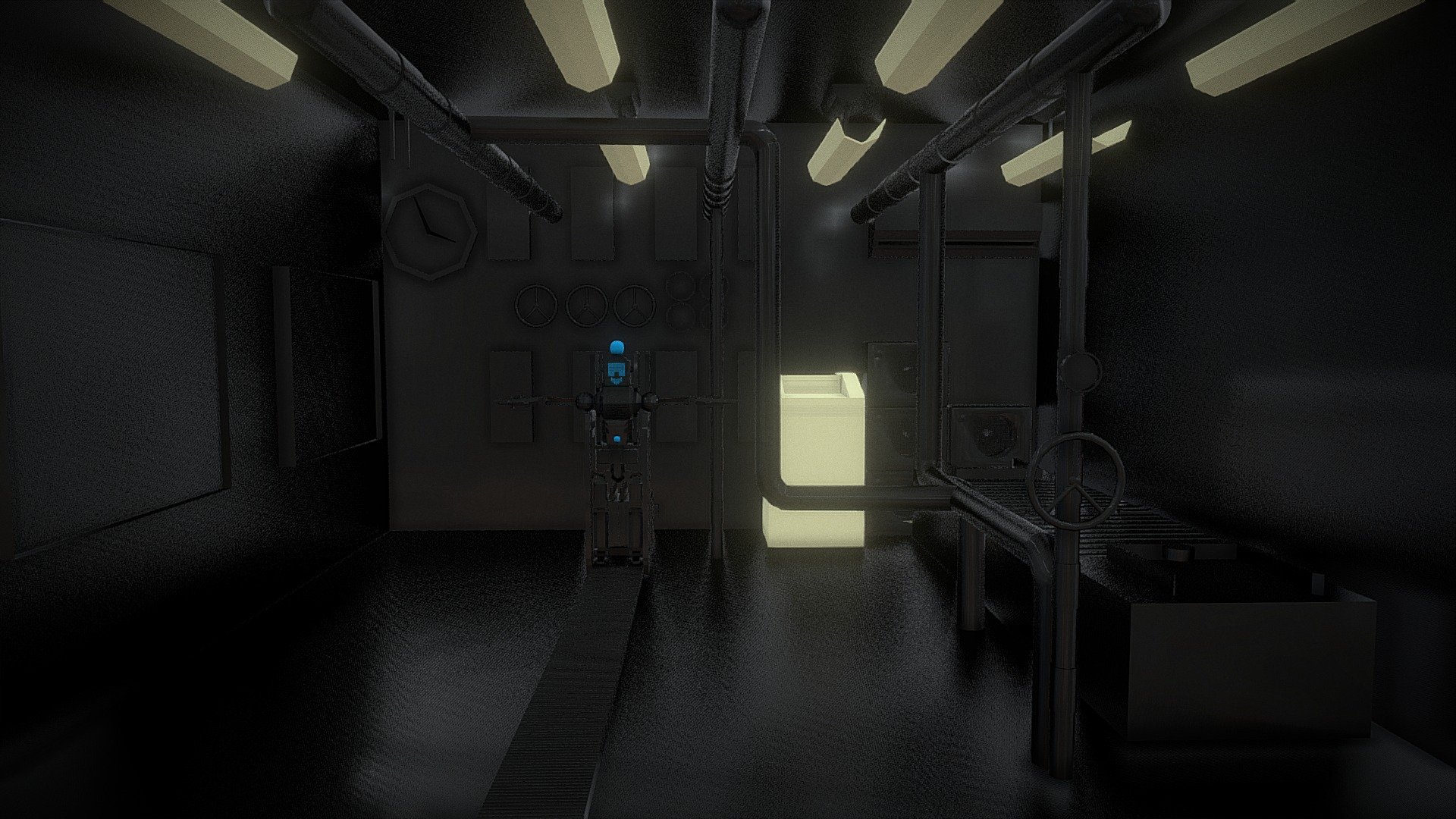 Laboratory - 3D model by 朝だ！ (@kaeg7gkk3b) [f4b3b36] - Sketchfab