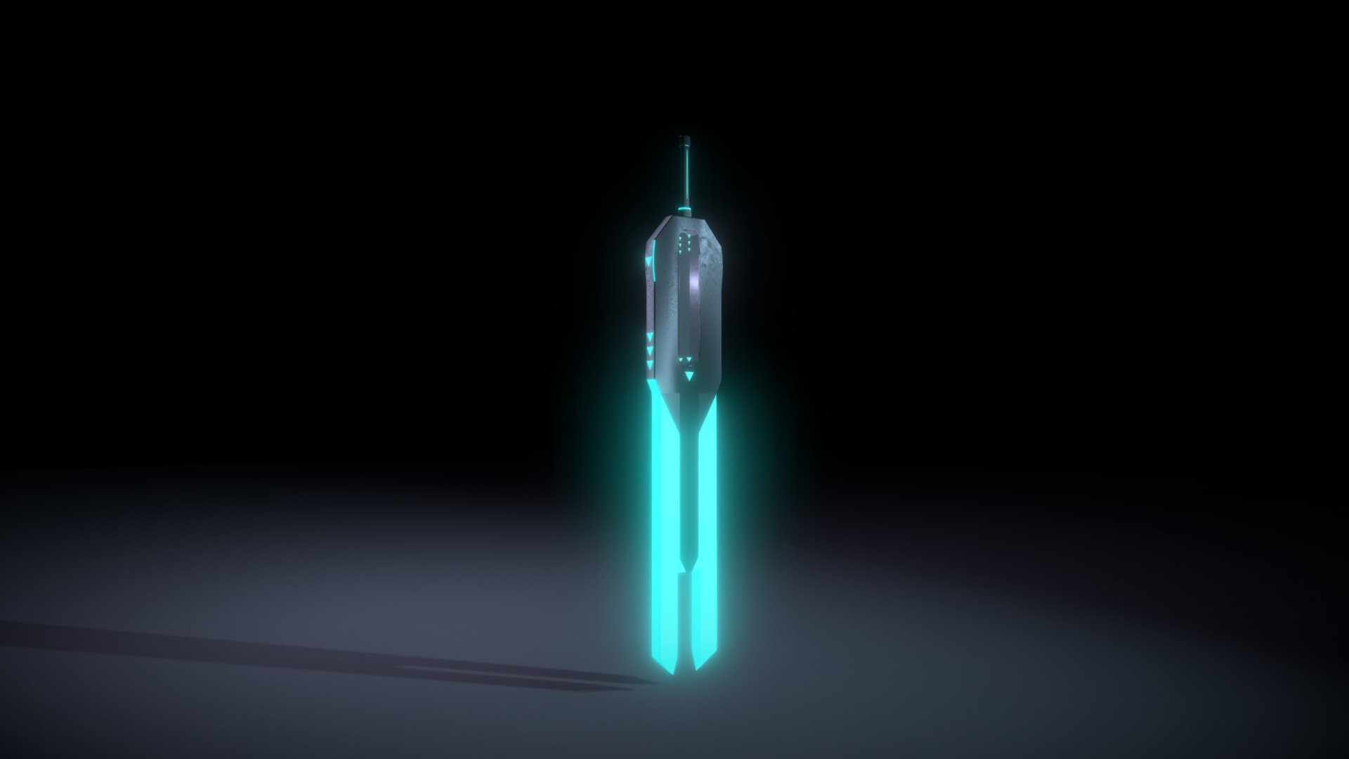 Neon sword - 3D model by Haku (@Hakurawa) [f4b3d26] - Sketchfab