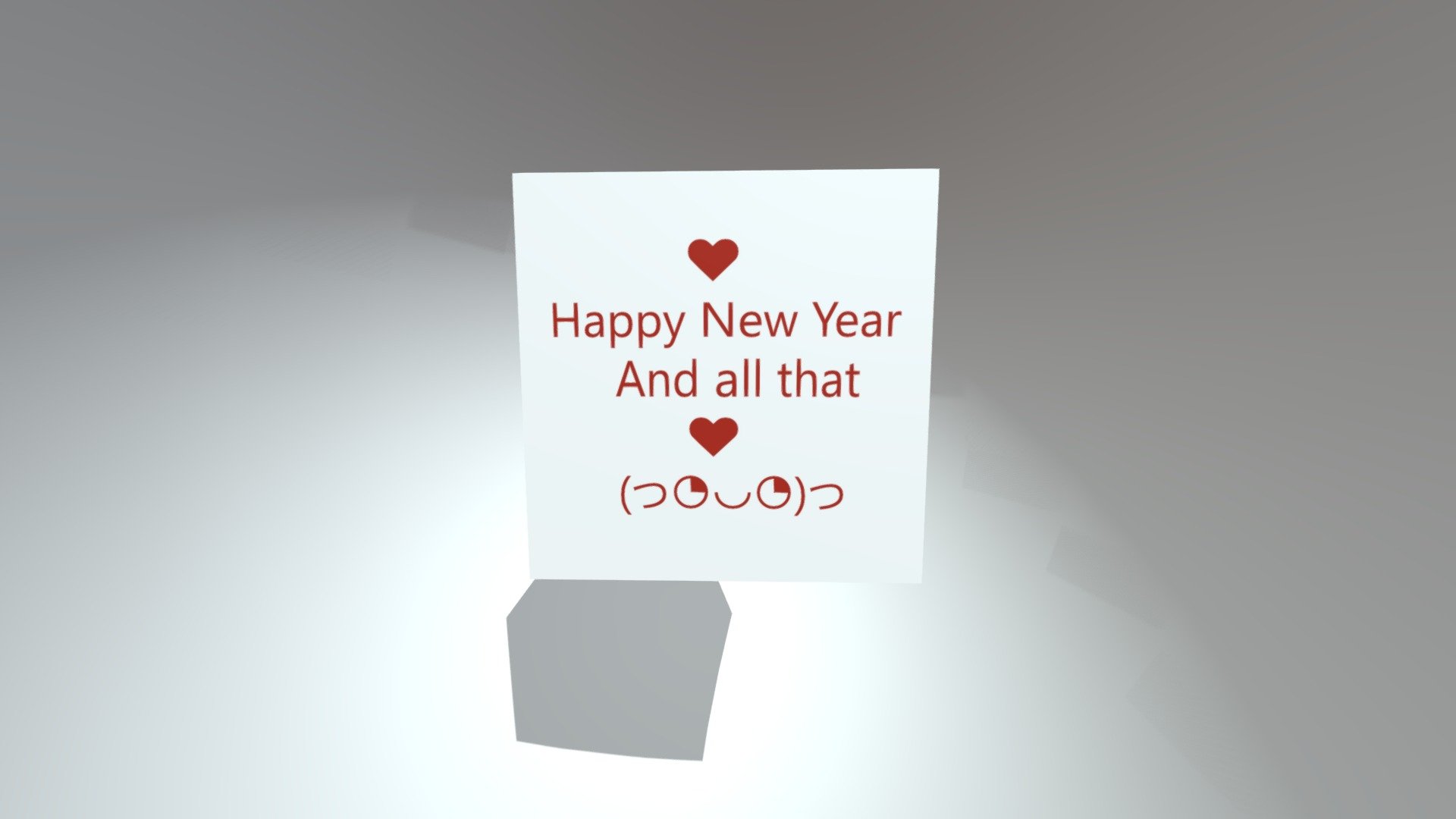 HNY- - 3D model by tzahranul [f4b412c] - Sketchfab
