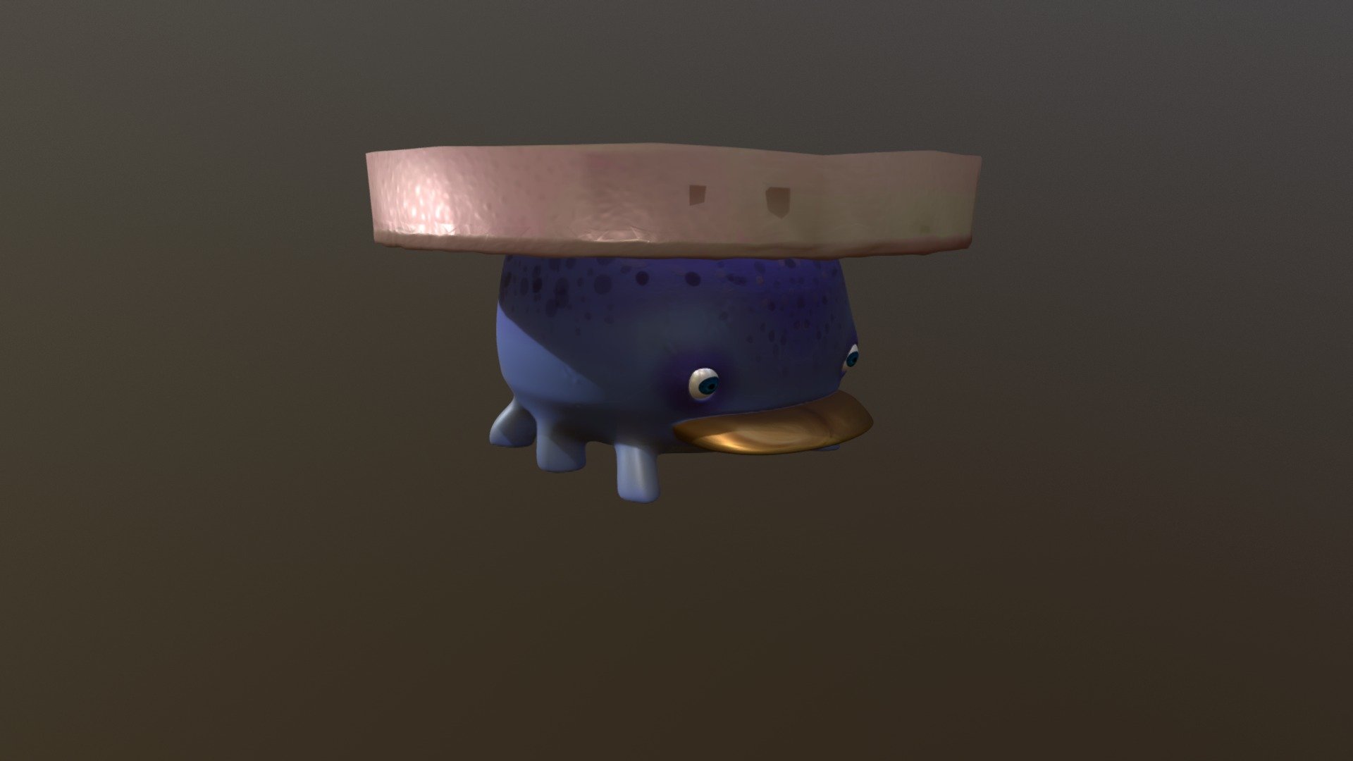 Lake Creature - 3D model by Zaterdom [f4b4417] - Sketchfab