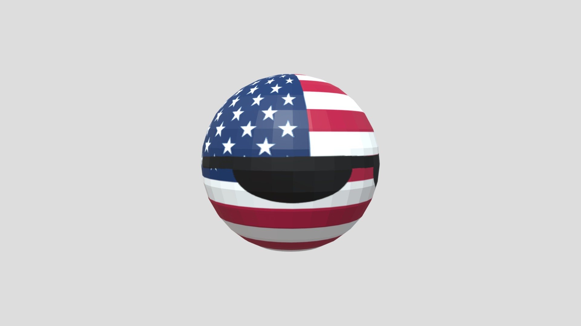 Usa ball COUNTRYBALLS - Download Free 3D model by KIRYL kiryl8292 ...