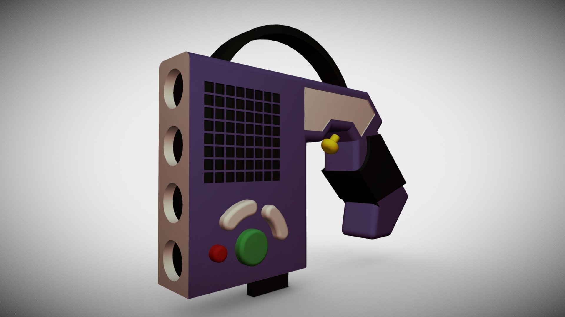 Nintendo GameCube / Retro Sci-Fi Blaster - 3D model by Andrew Sink ...