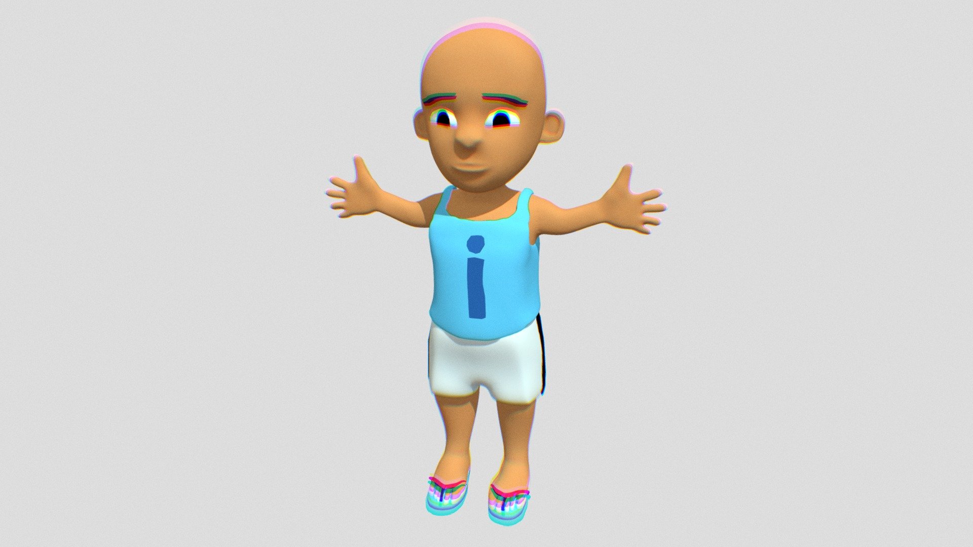 Ipin - Download Free 3D model by mohd.akmal.mahyudin [f4b7fc6] - Sketchfab