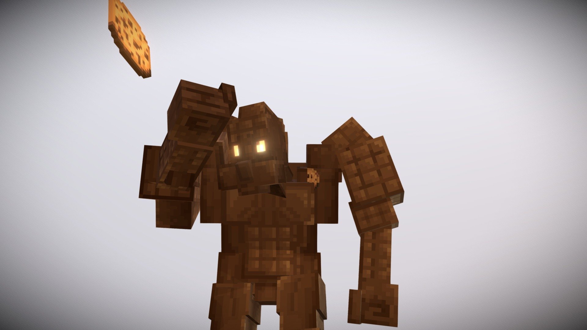Chocolate & cookies Golem - 3D model by Endesman [f4b848f] - Sketchfab