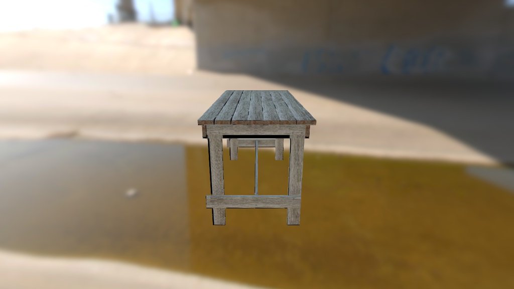 Table Low Poly - 3D model by michael.d.mccleary [f4b8a68] - Sketchfab