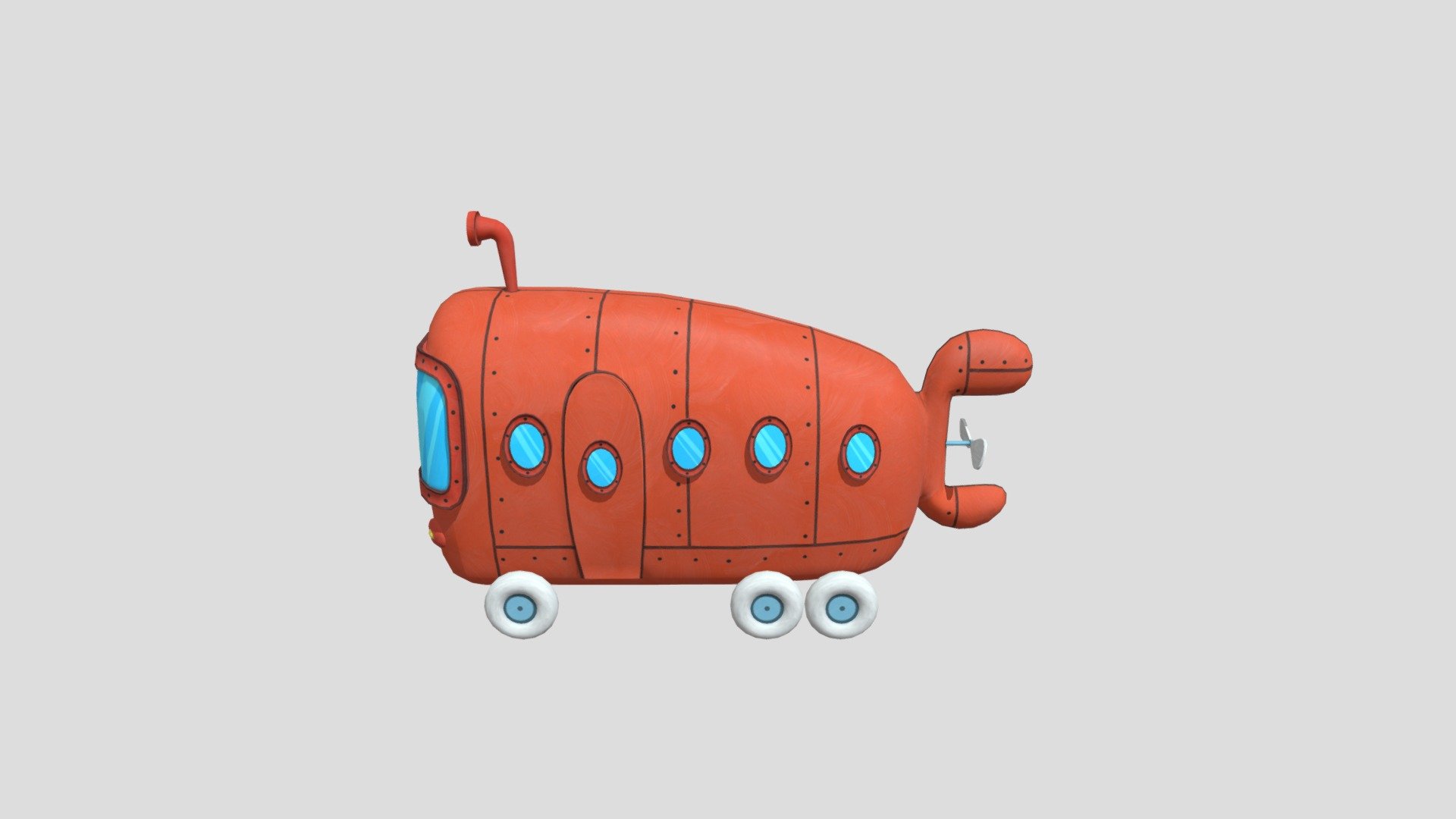 Bus (SpongeBob bfbbr) - 3D model by thegageinator_real [f4badc4 ...