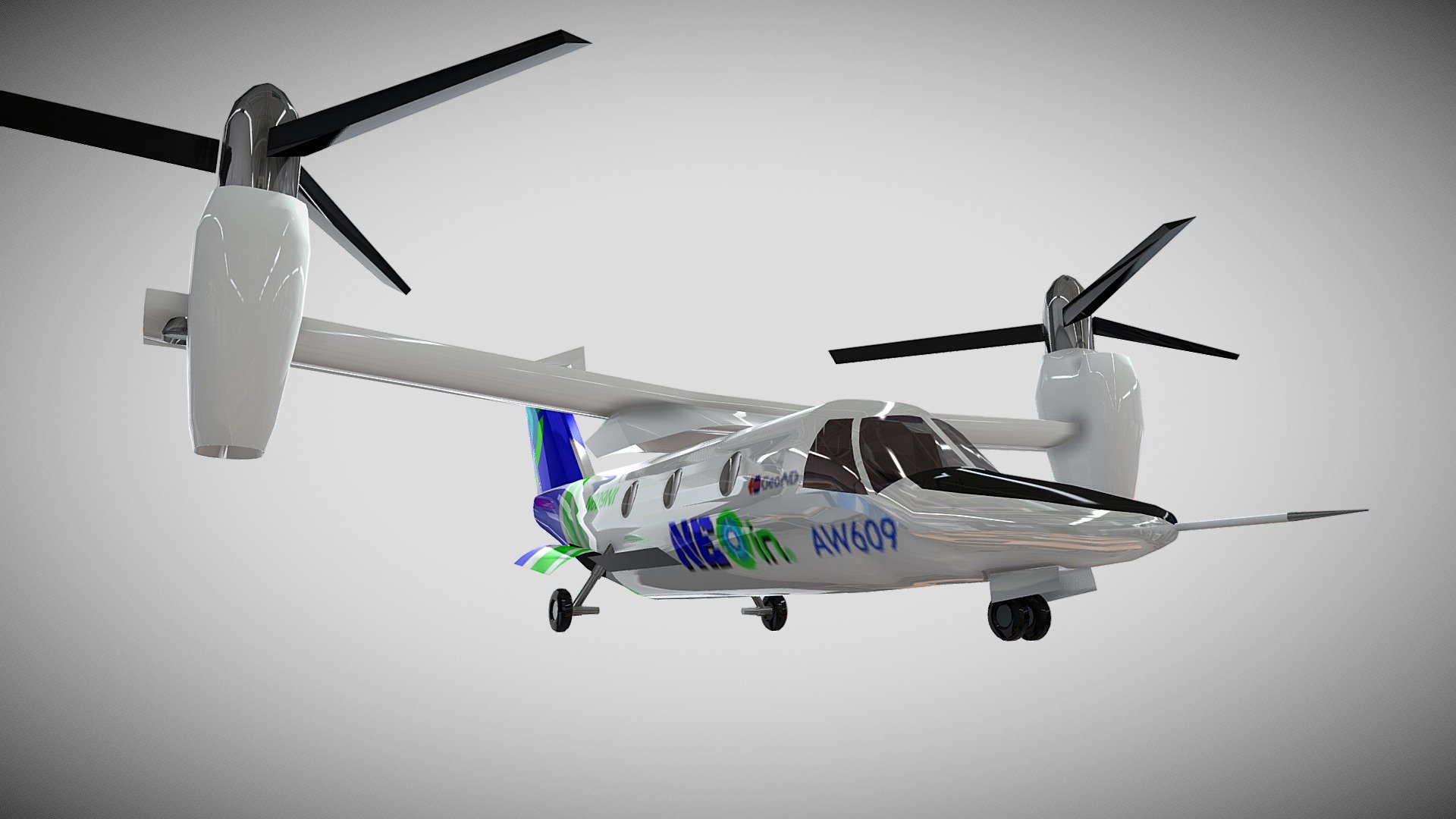 Leonardo+AW609 - Buy Royalty Free 3D model by LIONS DECO ...