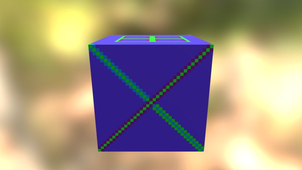 Colored Cube New - 3D model by blackrocket4 [f4beaa0] - Sketchfab