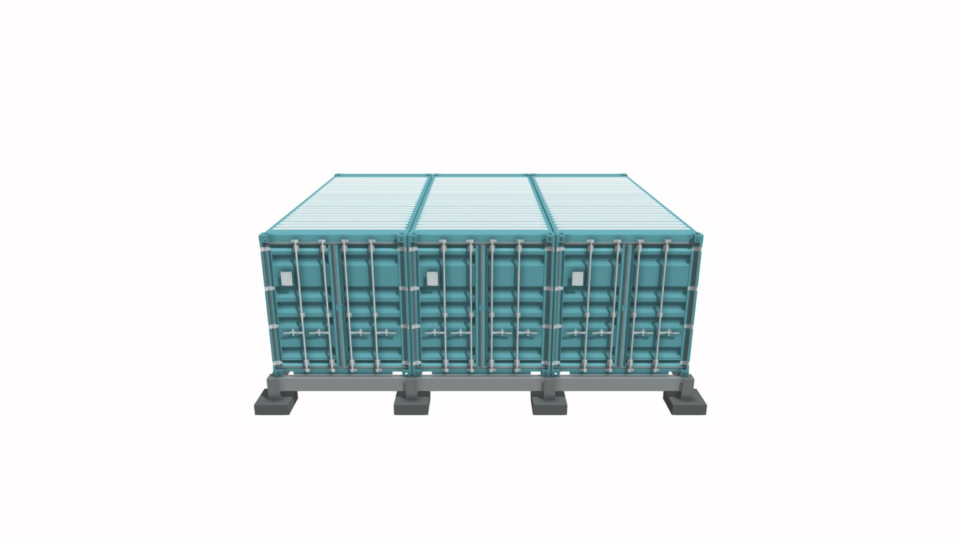 Base para conteiners - Download Free 3D model by engcarlosalberto ...