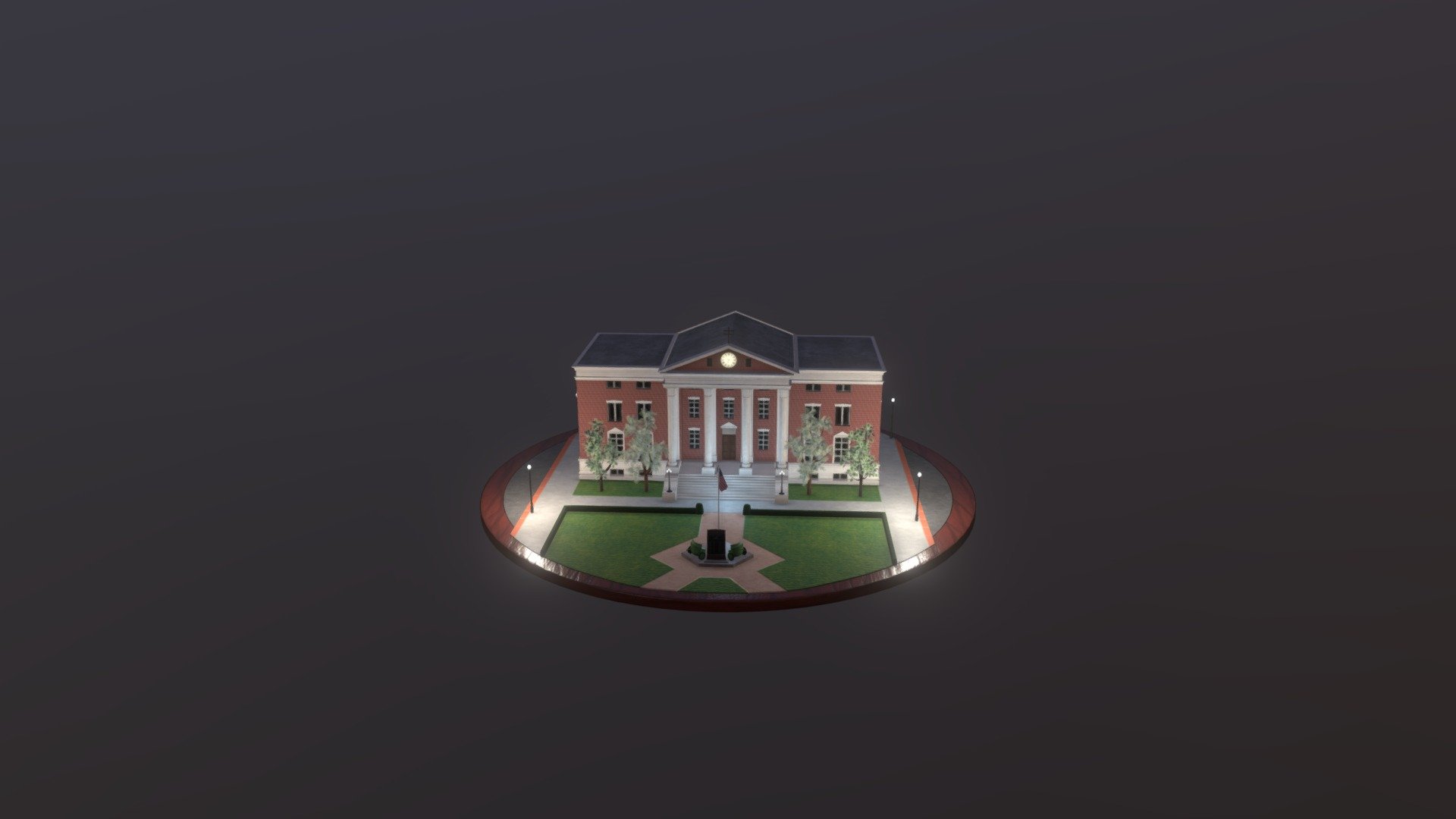 Back to the Future Diorama - 3D model by GBA13 [f4c03a1] - Sketchfab