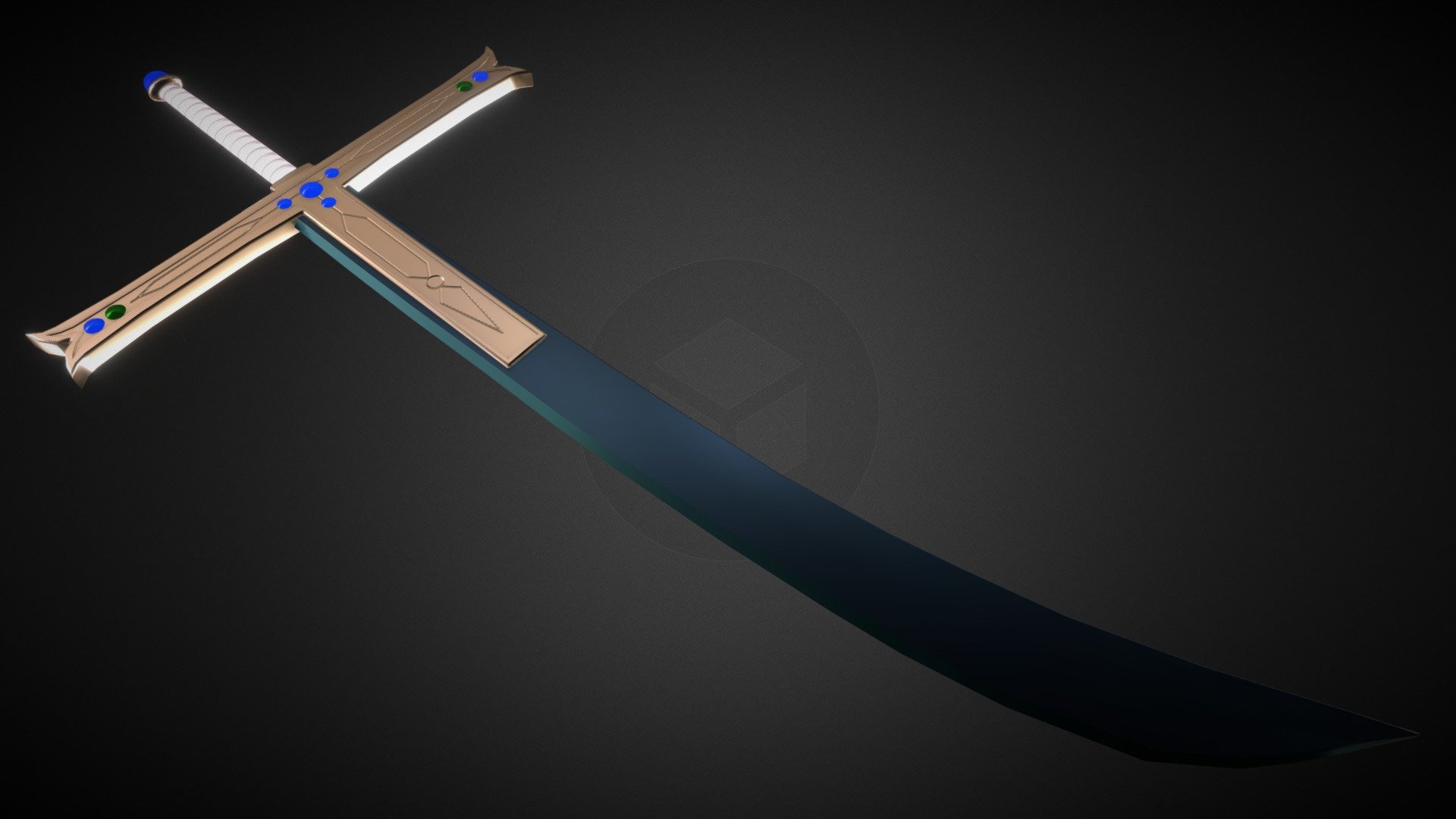 Yoru Greatsword - One Piece Inspired - 3D model by JS-Art [f4c045b] - Sketchfab