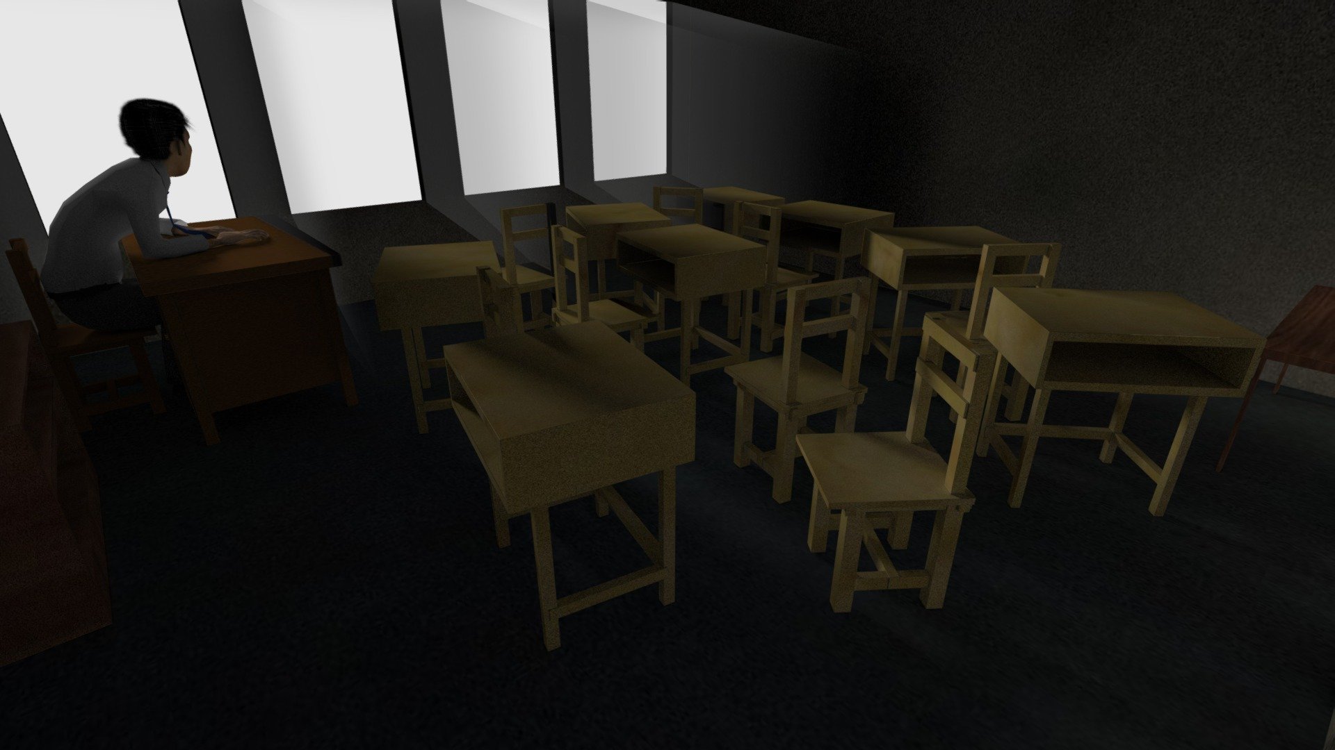 Teacher - 3D model by bo_songdat (@bo_songdat09) [f4c0675] - Sketchfab