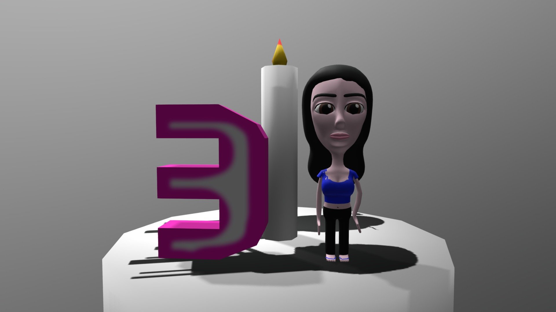 31st Birthday - 3D model by loverabbitbong [f4c0728] - Sketchfab