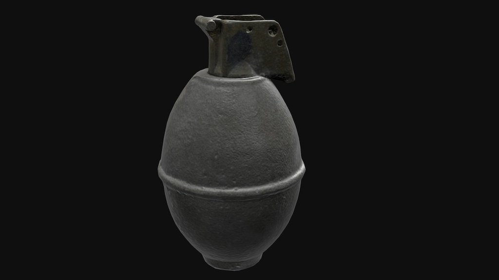 Fragmentation Grenade - 3D Scan - 3D model by Eve Bat Studios ...