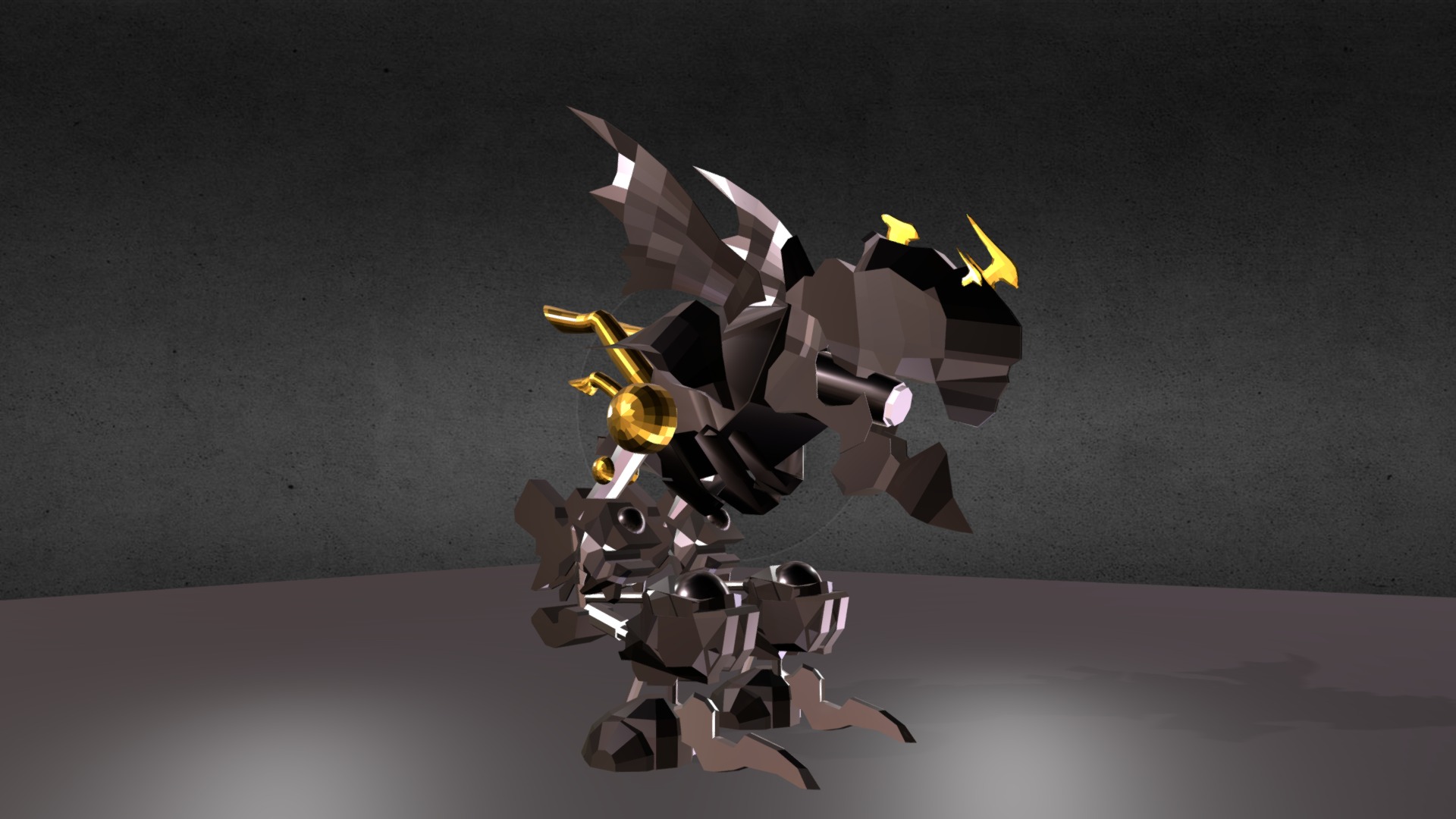 Magitek Armor Final Fantasy 6 Low-poly - 3D model by leachim.ser ...