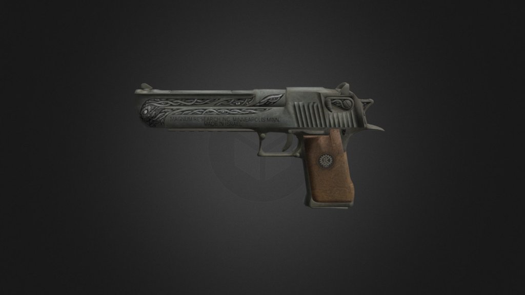 Desert Eagle | Naga - 3D model by krakencommunity [f4c21f3] - Sketchfab