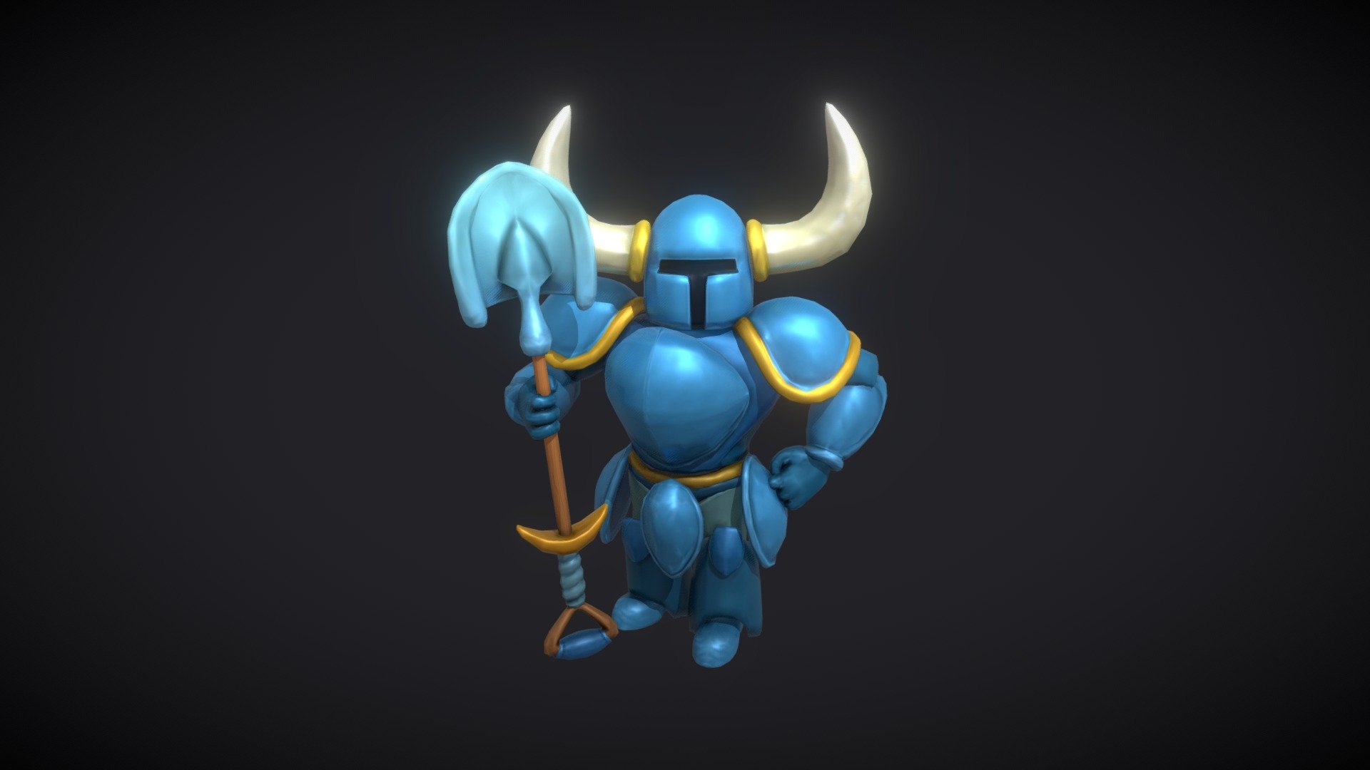 Shovel Knight - Buy Royalty Free 3D model by Ghan (@genghisghan ...