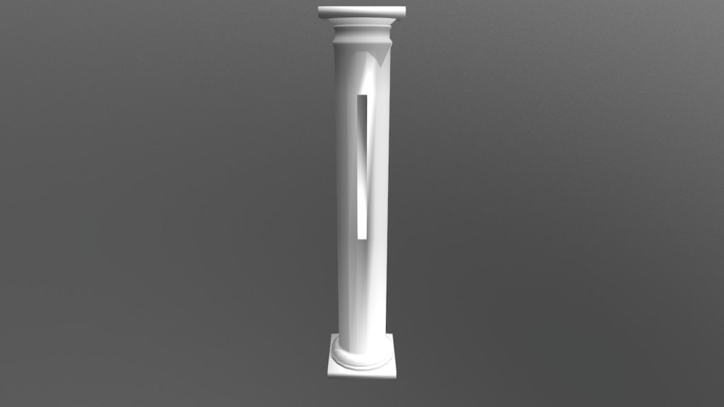 Pillar - 3D model by William.Steele [f4c3050] - Sketchfab