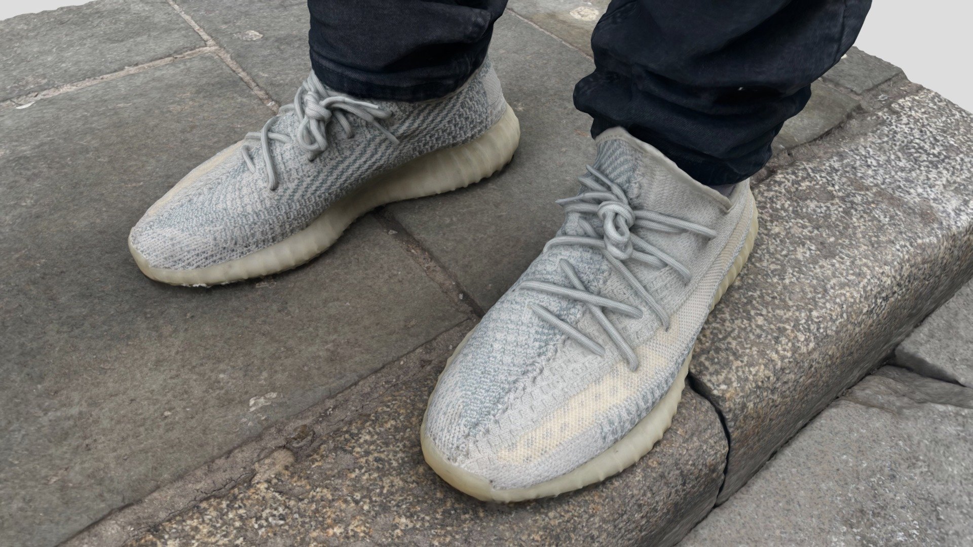 Yeezy 350 photogrammetry VFX - Buy Royalty Free 3D model by Alex Tench (@alex.harvey) [f4c6624 ...