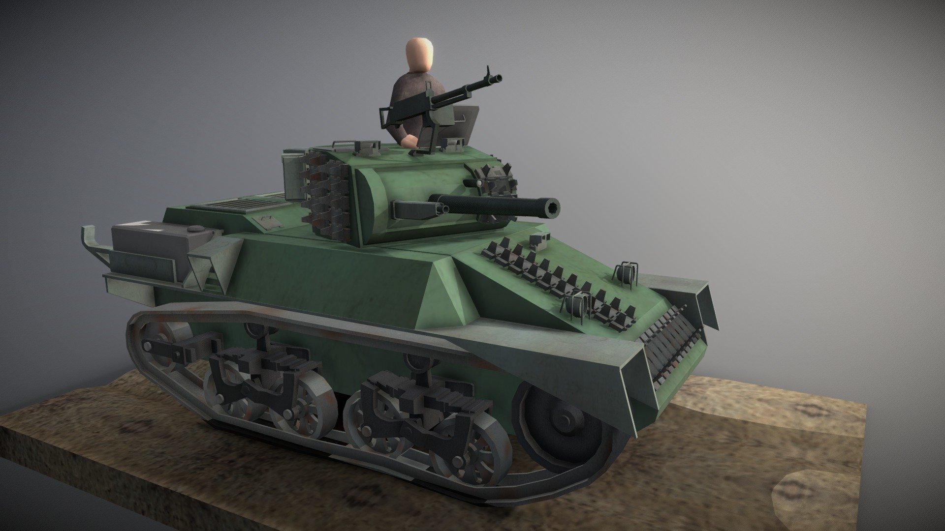 TK-4 test1 - 3D model by RogerKWright [f4c6ad7] - Sketchfab
