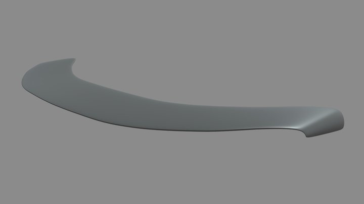 Spoiler 3D models - Sketchfab