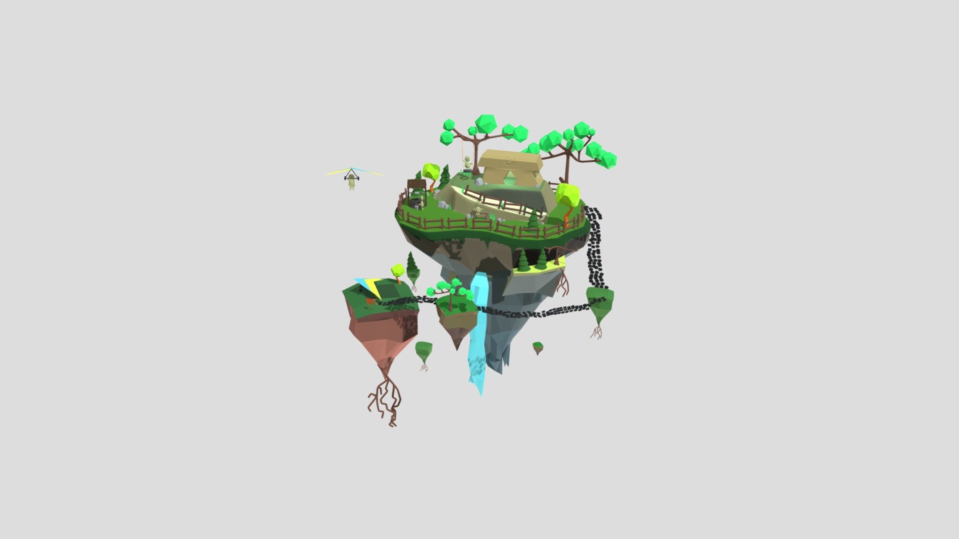 island - 3D model by zepik [f4c8679] - Sketchfab