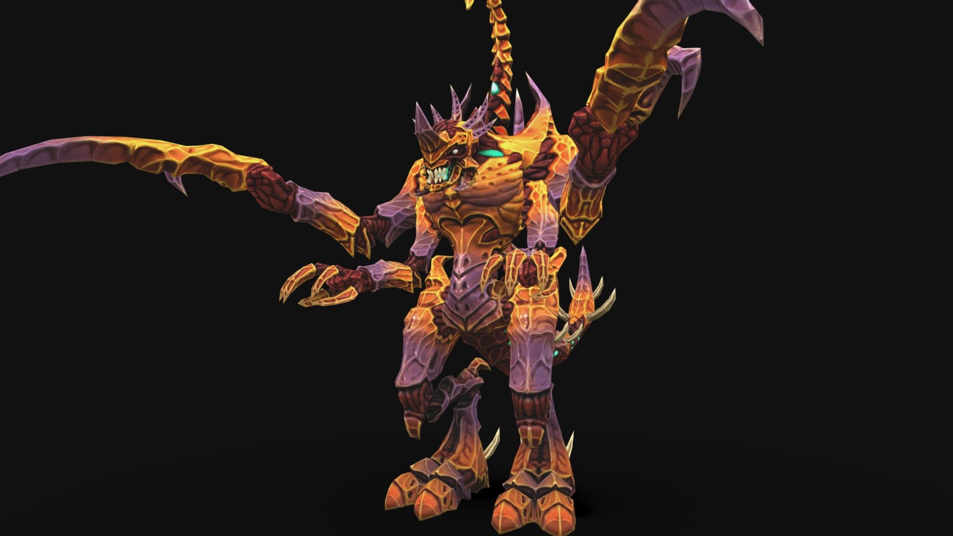 Insect_Boss - 3D model by CC (@ccsf) [f4c8b9a] - Sketchfab