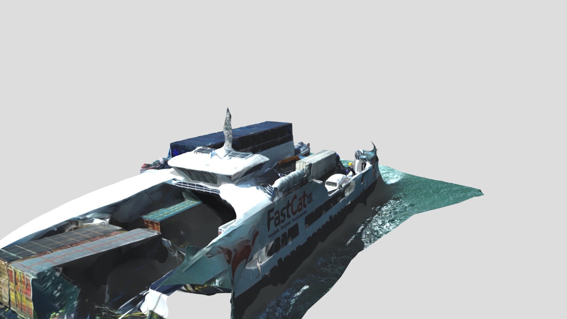 Philippines vessel - Fast Cat ferry 2023 - Download Free 3D model by ...