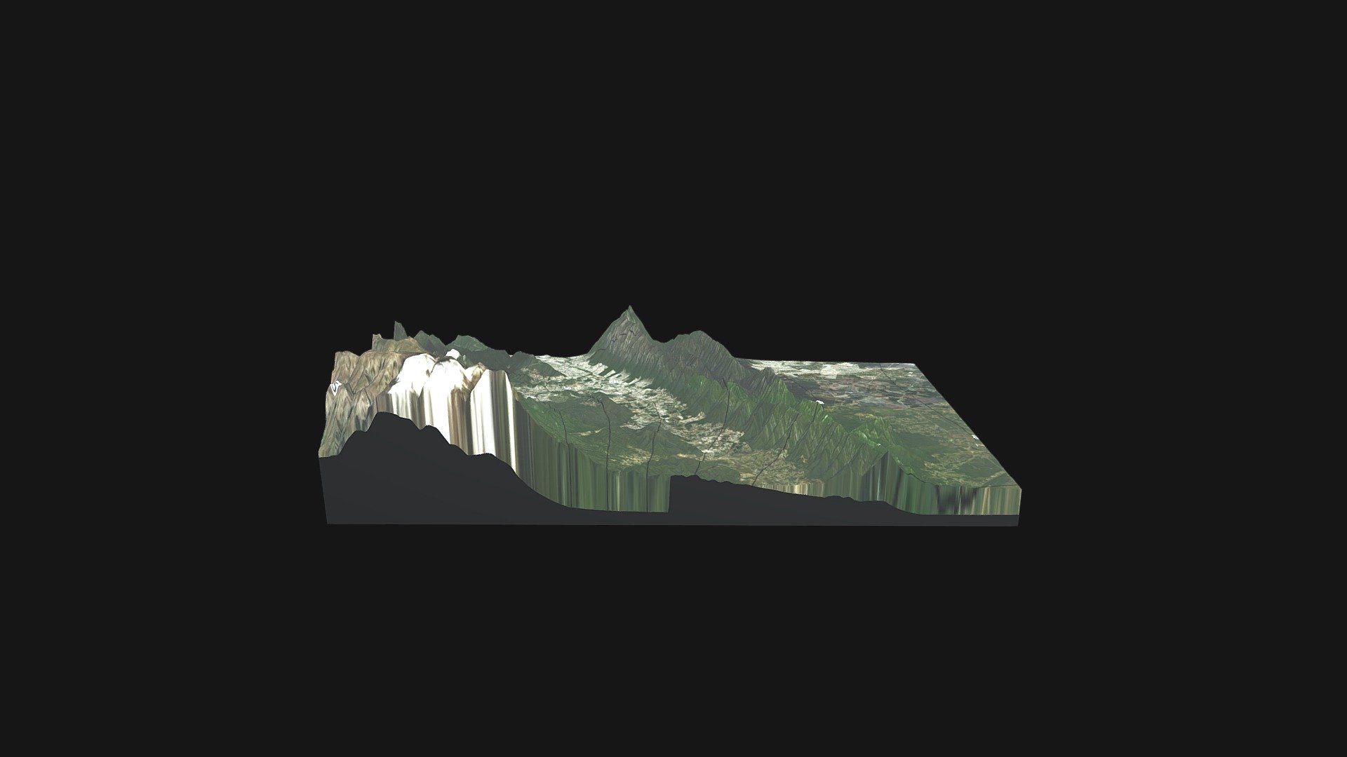 3d QGis - 3D model by serchlandforms [f4c8be9] - Sketchfab