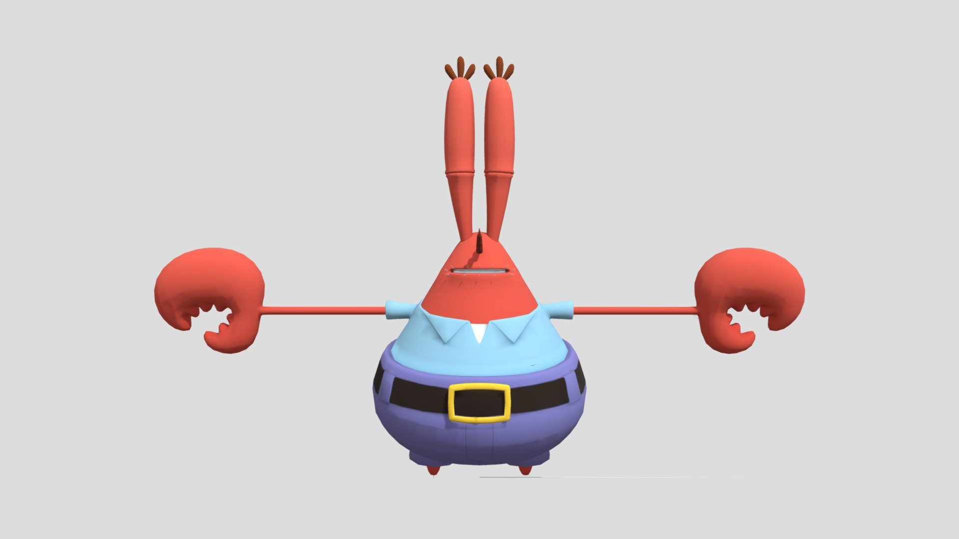 Cosmic Shake-Mr Krabs - 3D model by SMF Friends Fan 2024 YouTube Live ...