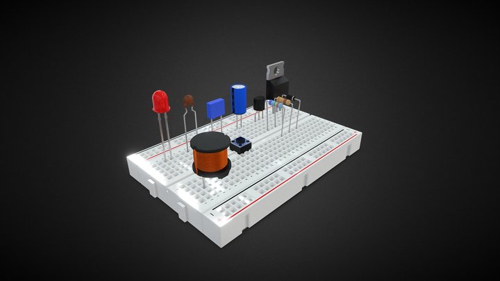 Breadboard 3D models - Sketchfab