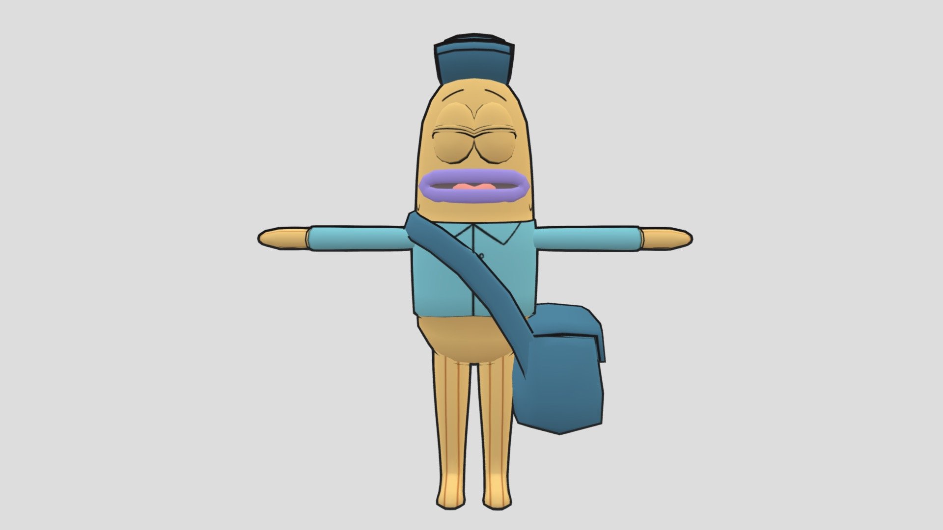 TSCP - Mailman - Download Free 3D model by SMF Features Developed From ...