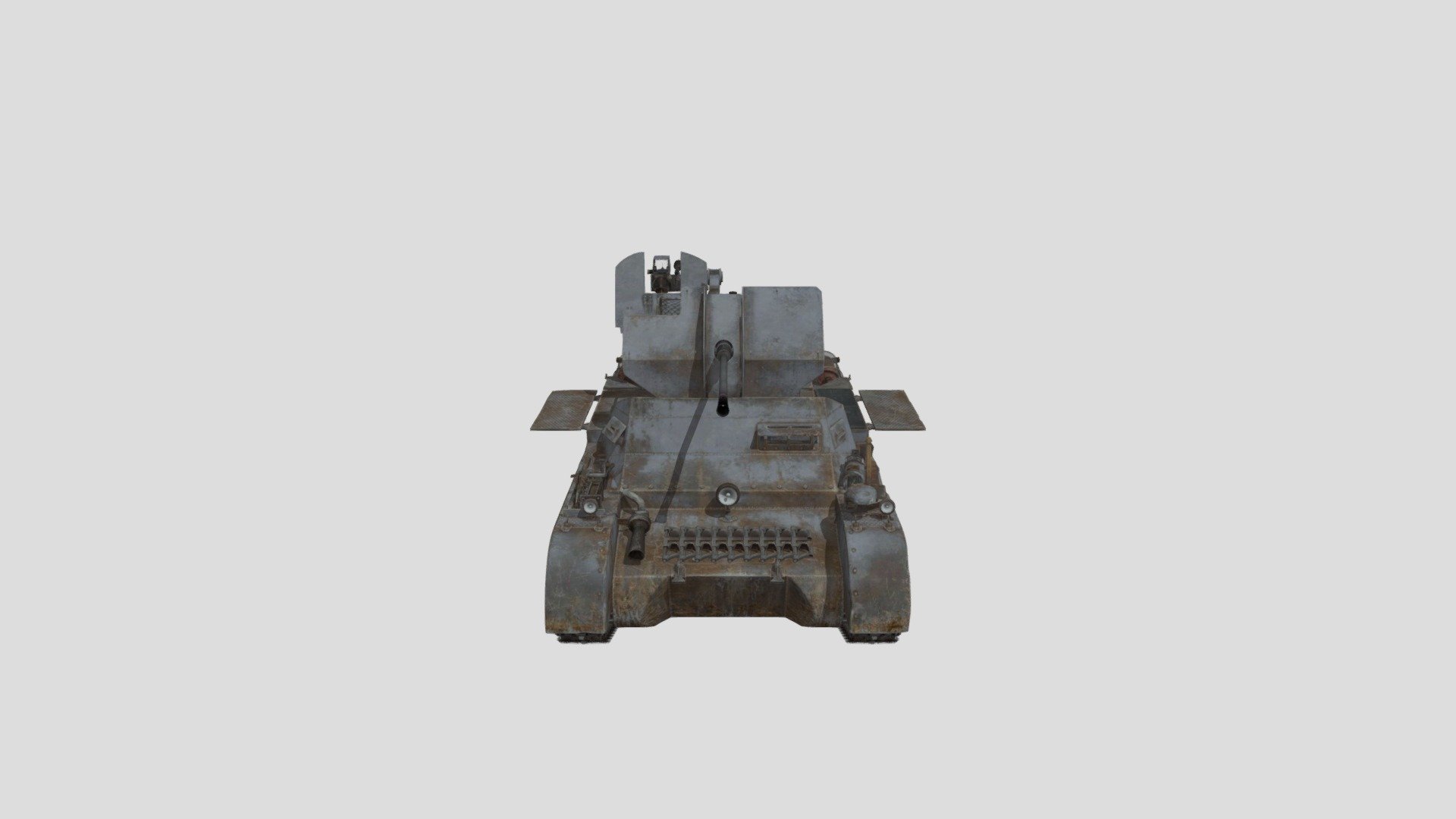 Flakpanzer I (War Thunder) - Download Free 3D model by KojfDiscord ...