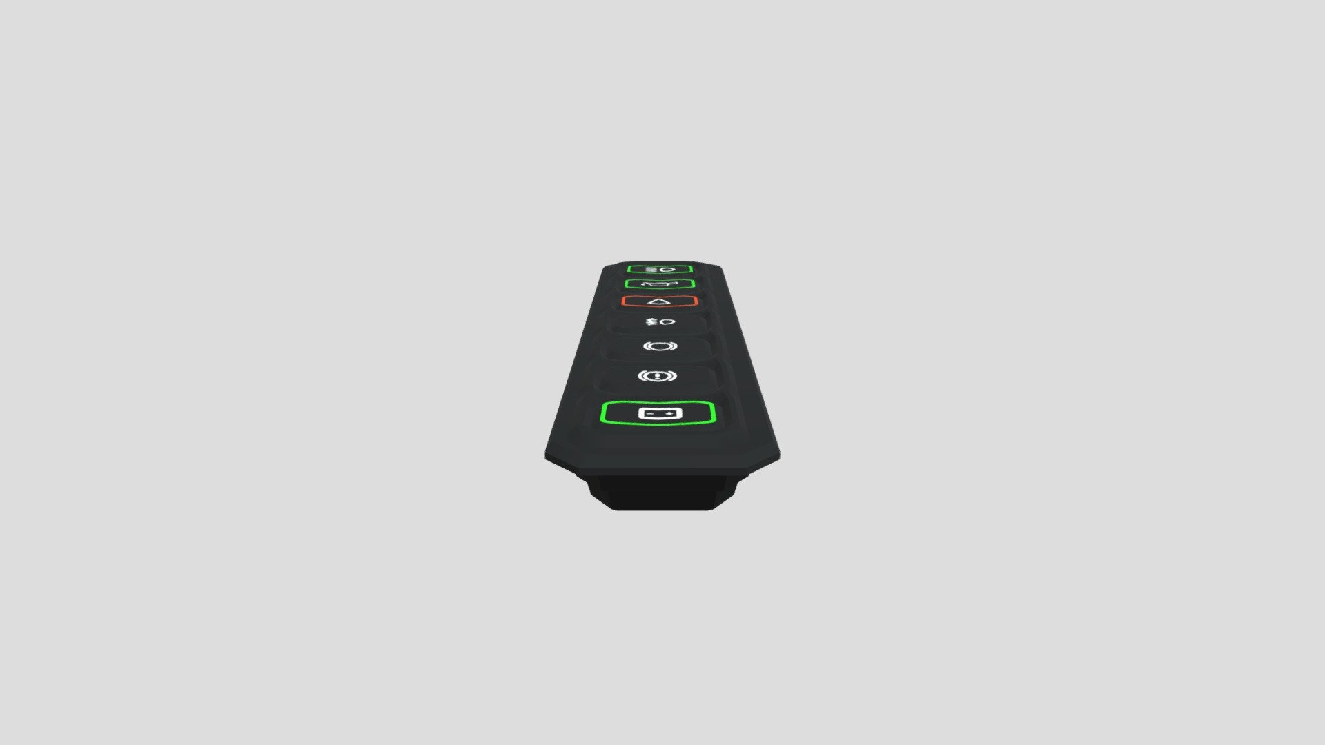 RockerSwitch_7 - 3D model by Andrew.Pray [f4d032f] - Sketchfab